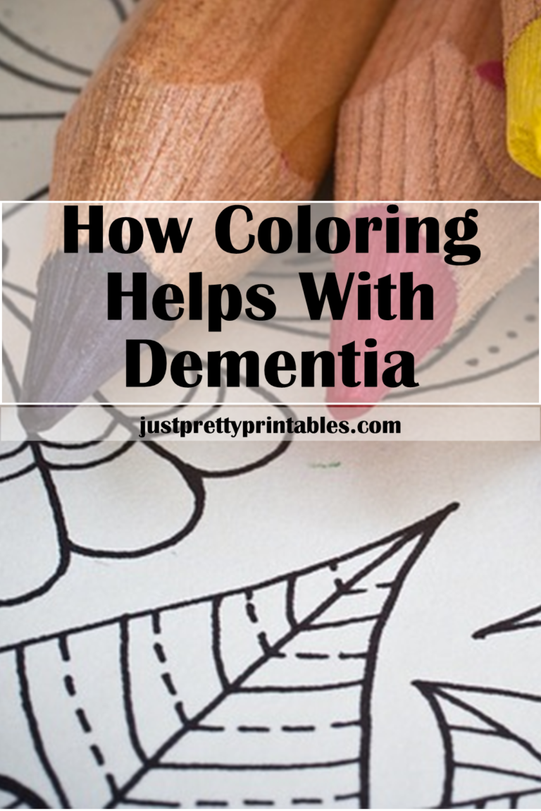 Coloring Therapy for Your Mental Health - Just Pretty Printables