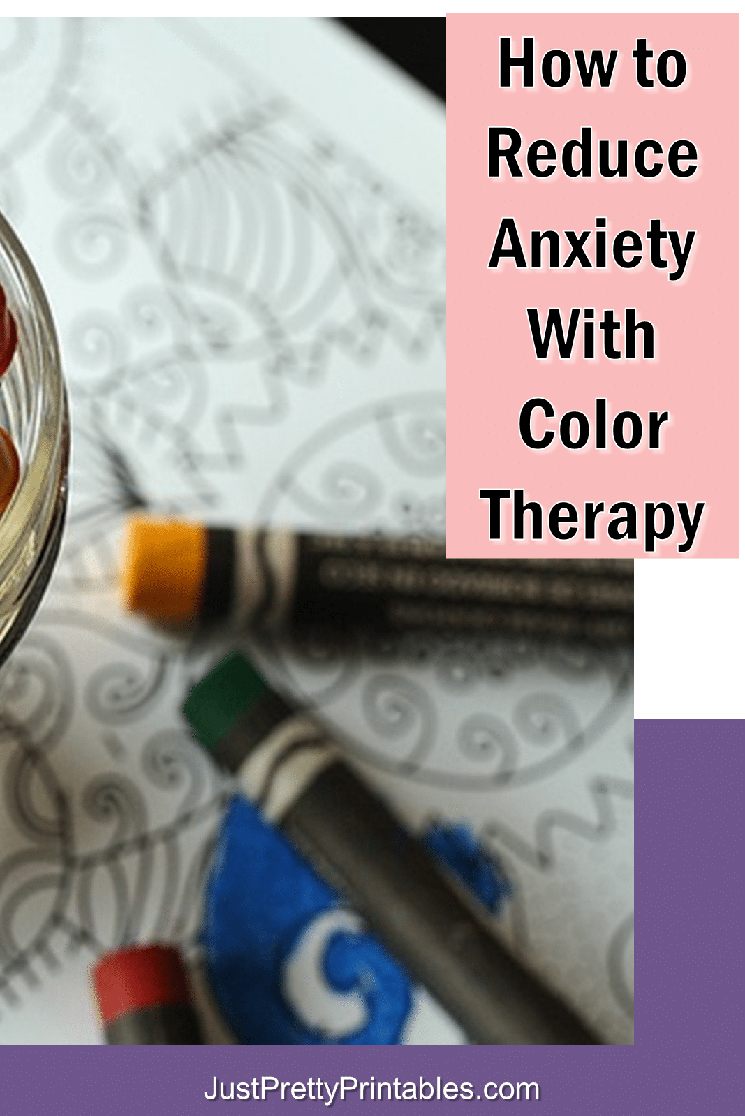 Coloring Therapy for Your Mental Health - Just Pretty Printables