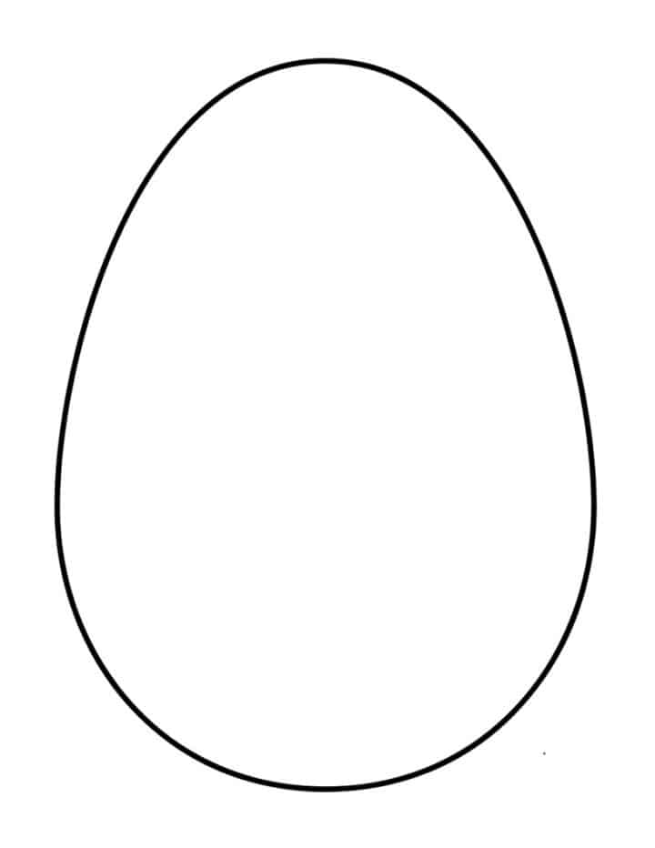 Free Printable Easter Egg Templates & Coloring Pages